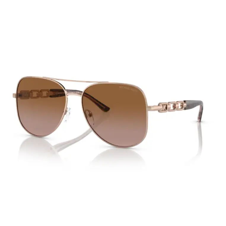 Gafas de Sol Michael Kors Dorado Claro con Tratamiento Externo de Lente ...
